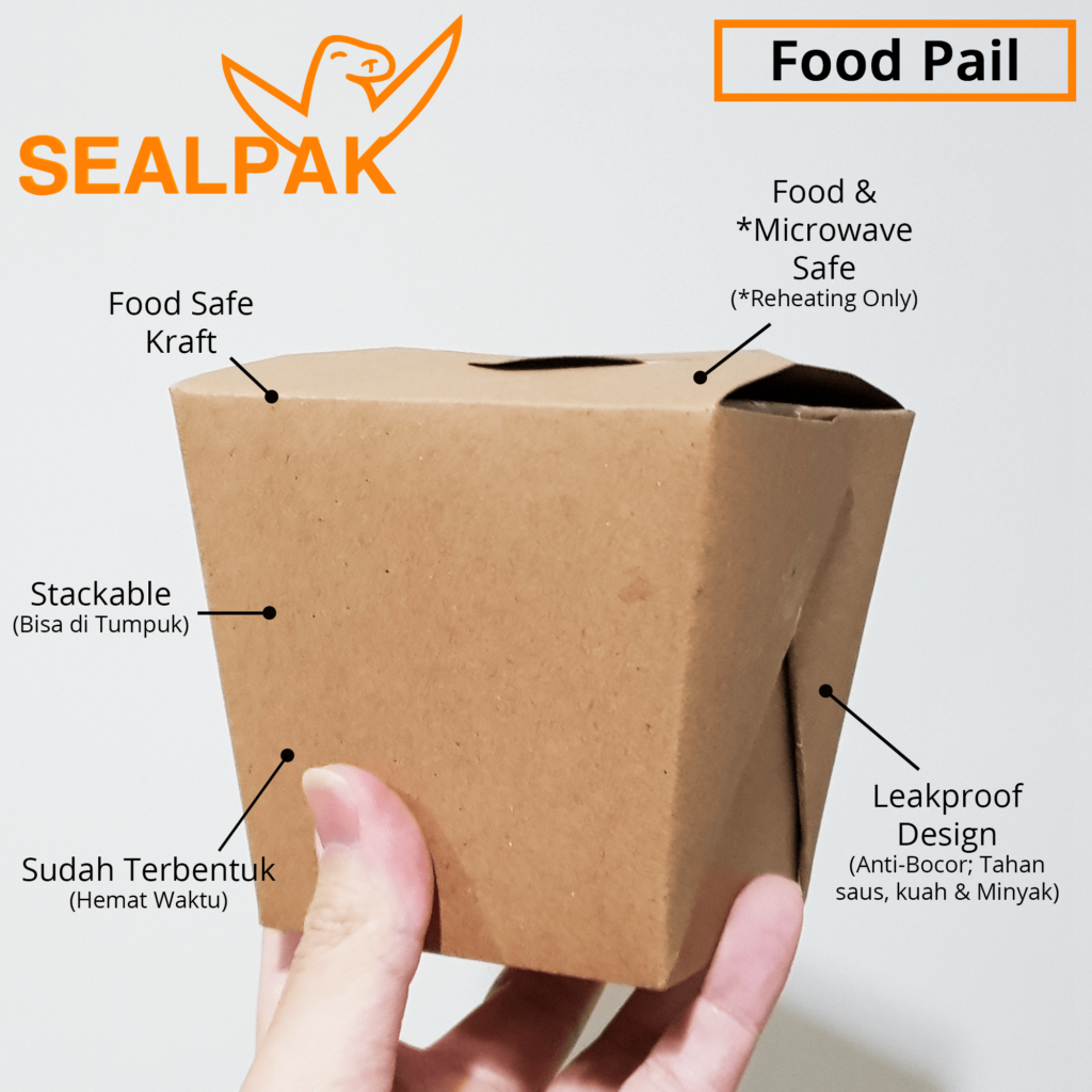 Cetak Food Pail Custom | DIWPRINTING x SEALPAK.ID