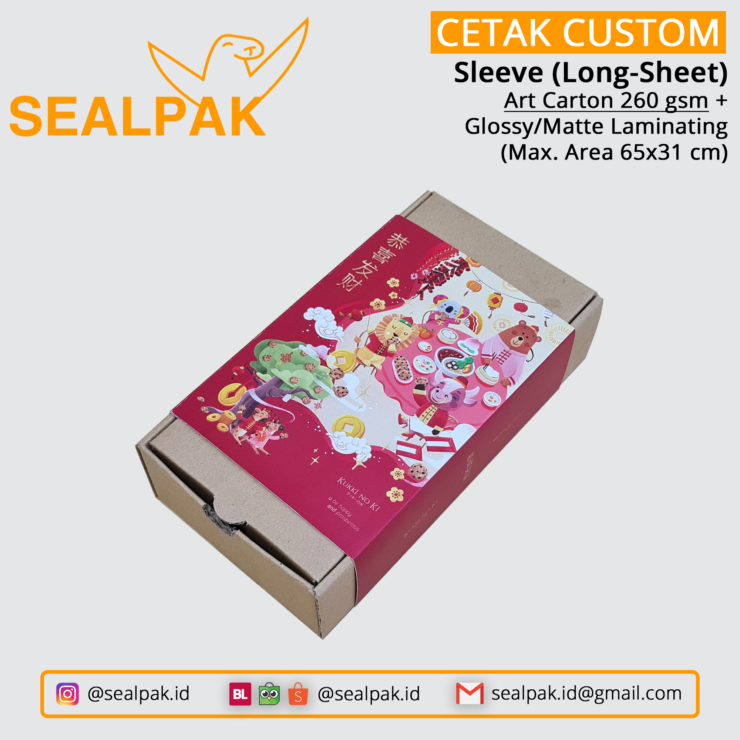 Cetak Sleeve Custom | DIWPRINTING x SEALPAK.ID